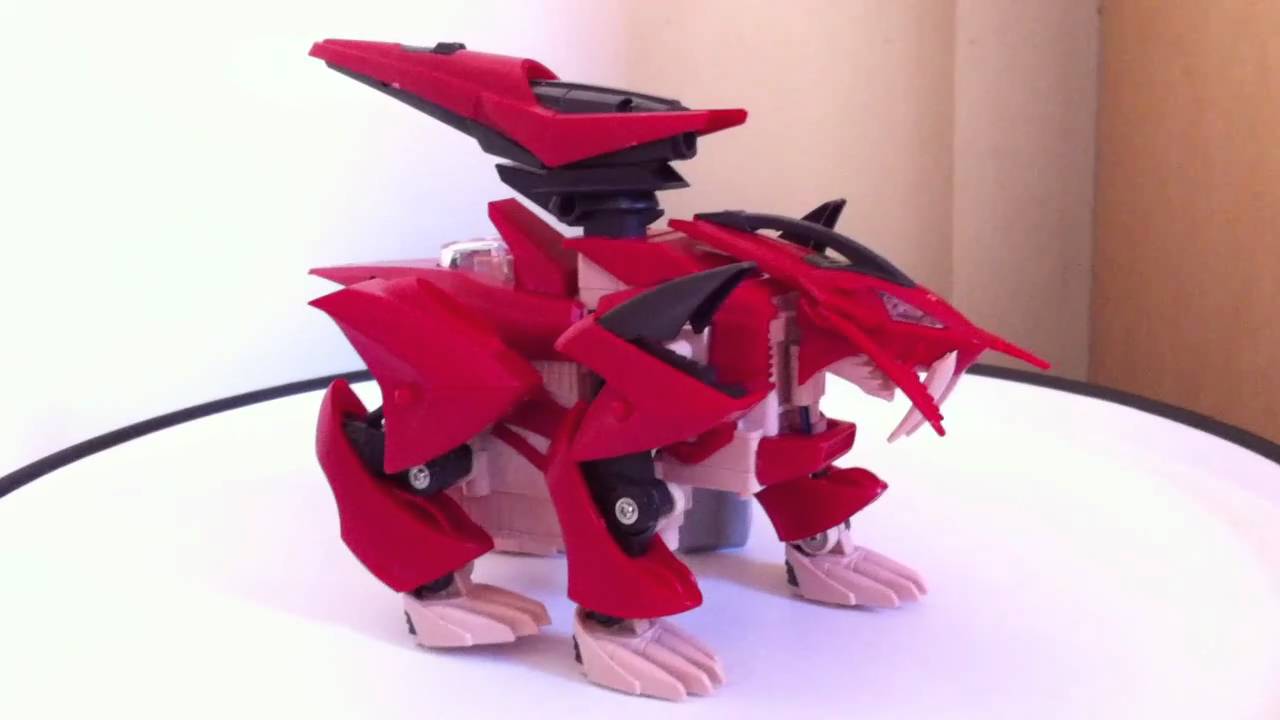 ZOIDS CYBERDRIVE DIABLO TIGER BETA - YouTube