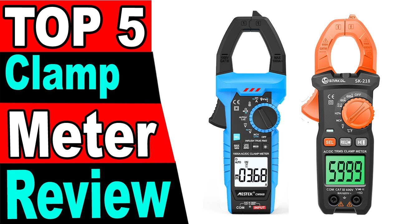 TOP 5 Best Clamp Meter Review 2025 - YouTube