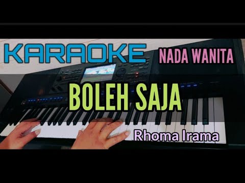 Karaoke BOLEH SAJA [Rhoma Irama] Nada Wanita