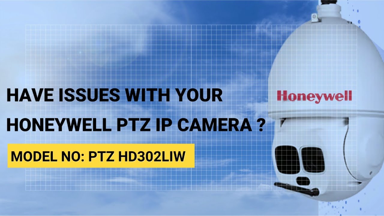 Honeywell PTZ Camera Repair Service (Model No: PTZ HD302LIW) - YouTube