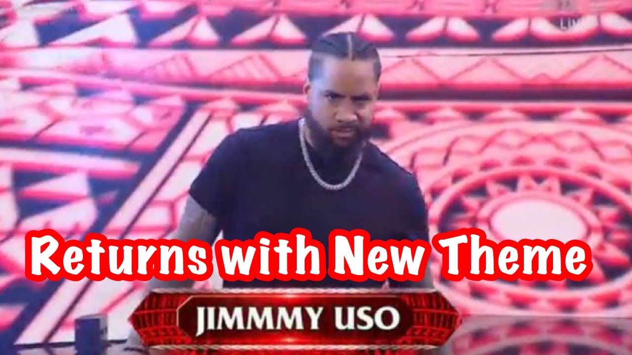 Jimmy Uso Returns To Smackdown With New Theme | WWE Smackdown 9/1/2023 ...
