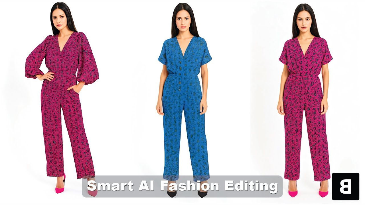 How to use Automatic AI Fashion Model - Smart AI Image Editing - YouTube