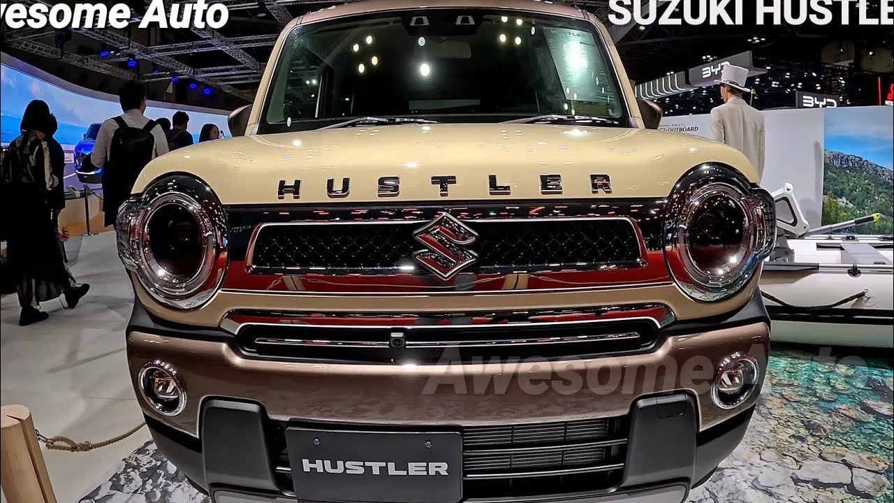 SUKUKI HUSTLER 「スズキハスラー」스즈키 허슬러 at Tokyo Motor Show - YouTube