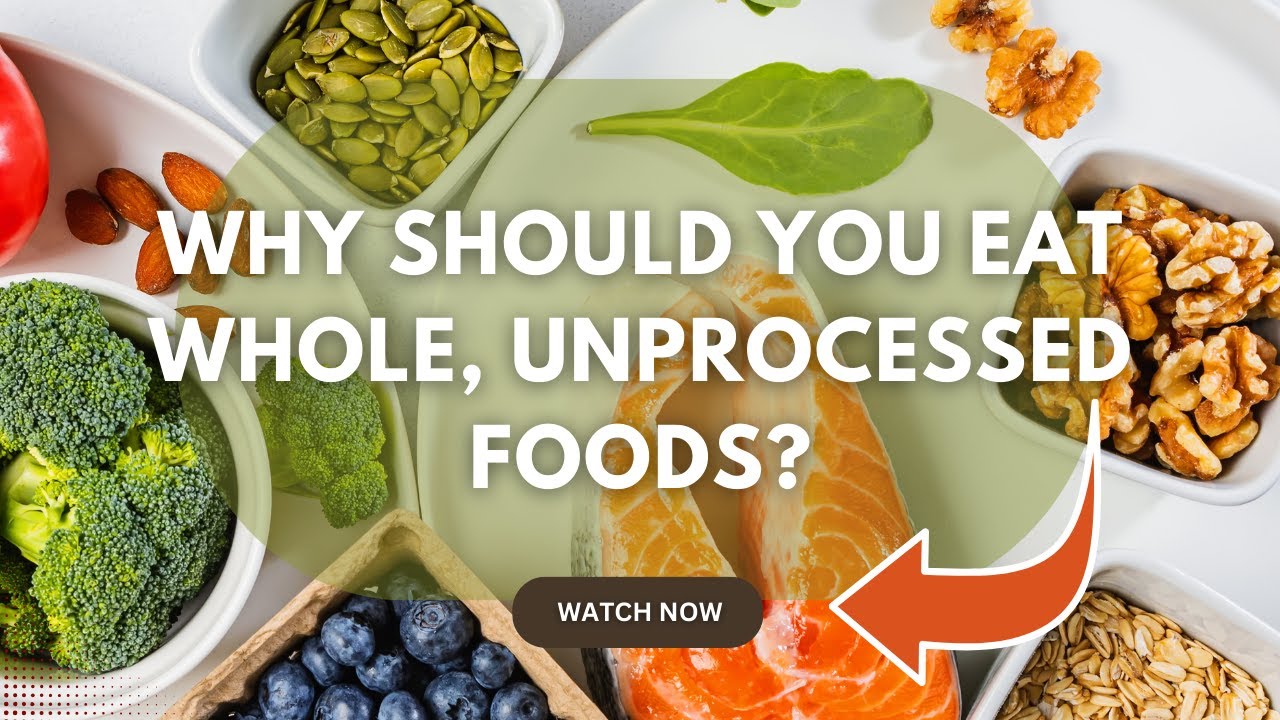 Why should you eat whole foods or unprocessed foods? #healthylifestyle ...