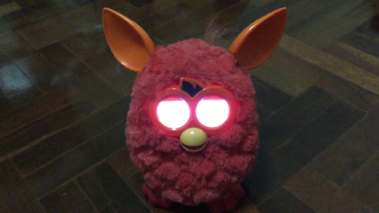 Glowing eye furby - YouTube