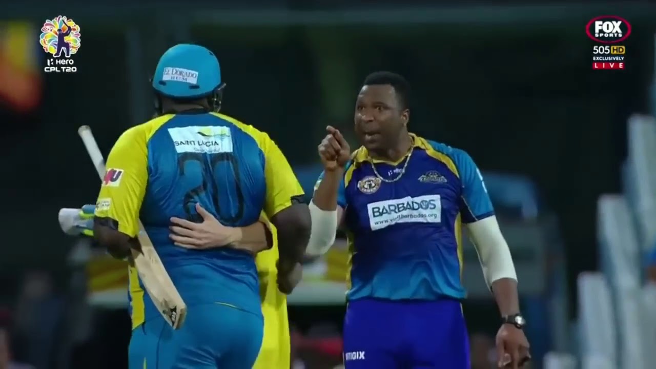 Physical fight in cricket - YouTube