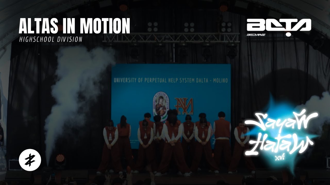Altas in Motion [High School Division] - SAYAW HATAW XVI 2024 - YouTube