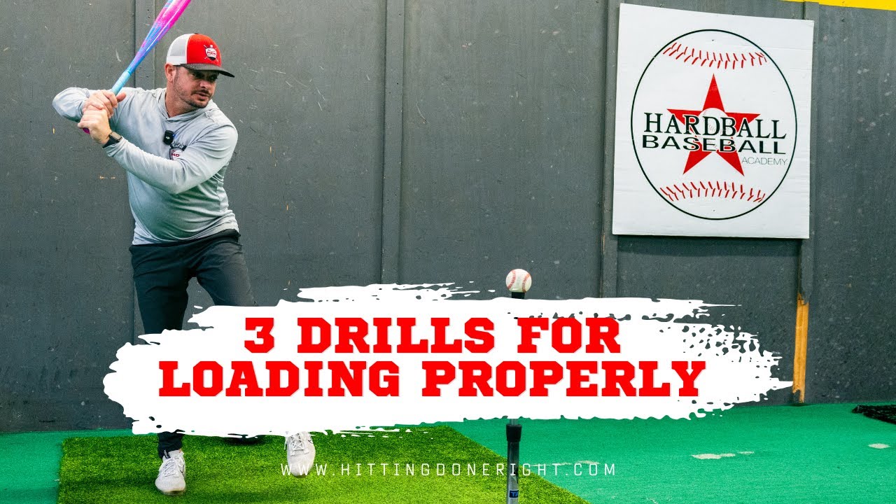 Load Your Baseball Swing for Success 💢 3 Drills for A Proper Load to ...