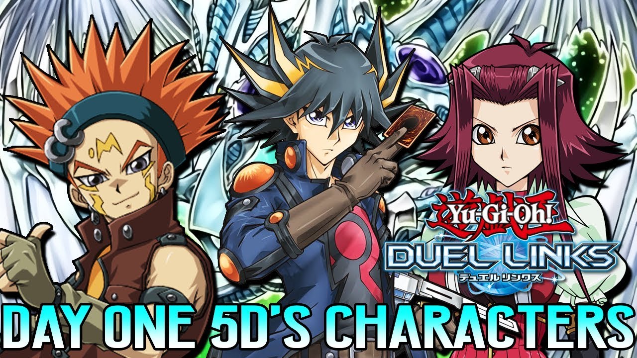 [Yu-Gi-Oh! Duel Links] DAY ONE 5DS WORLD CHARACTERS CONFIRMED? NEW CARDS & ANTINOMY CONFIRMED ...