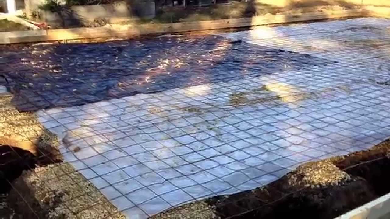 Greenhouse construction #1 (foundation and footer design) - YouTube