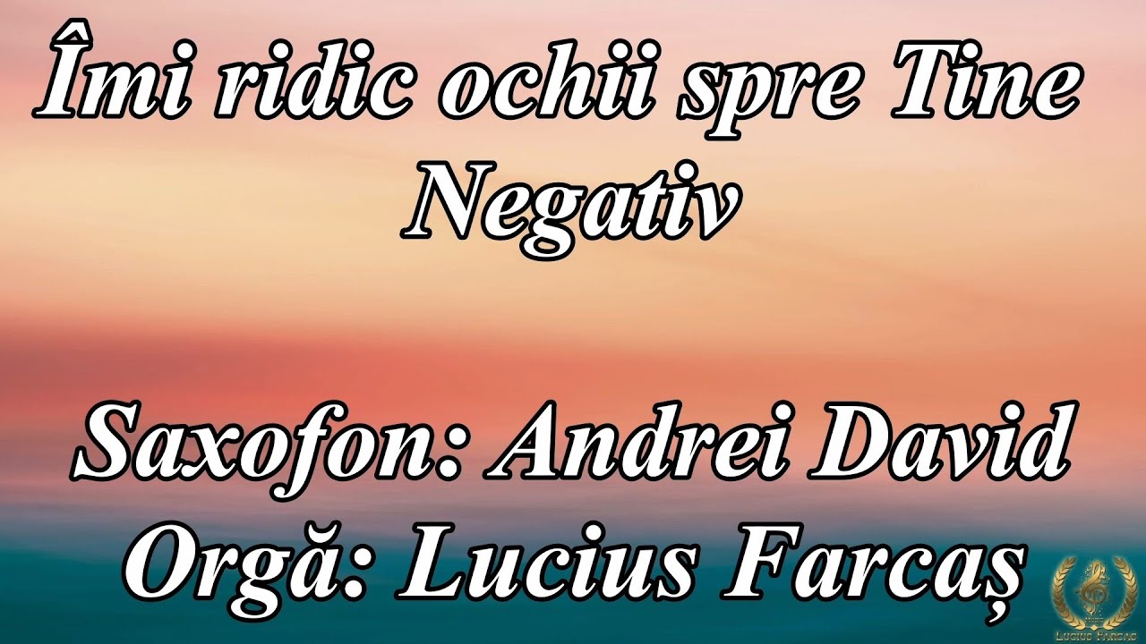 NEGATIV - IMI RIDIC OCHII SPRE TINE - YouTube