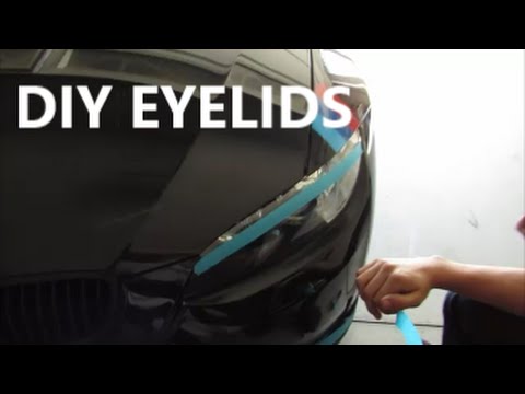 DIY Car Eyelids - YouTube