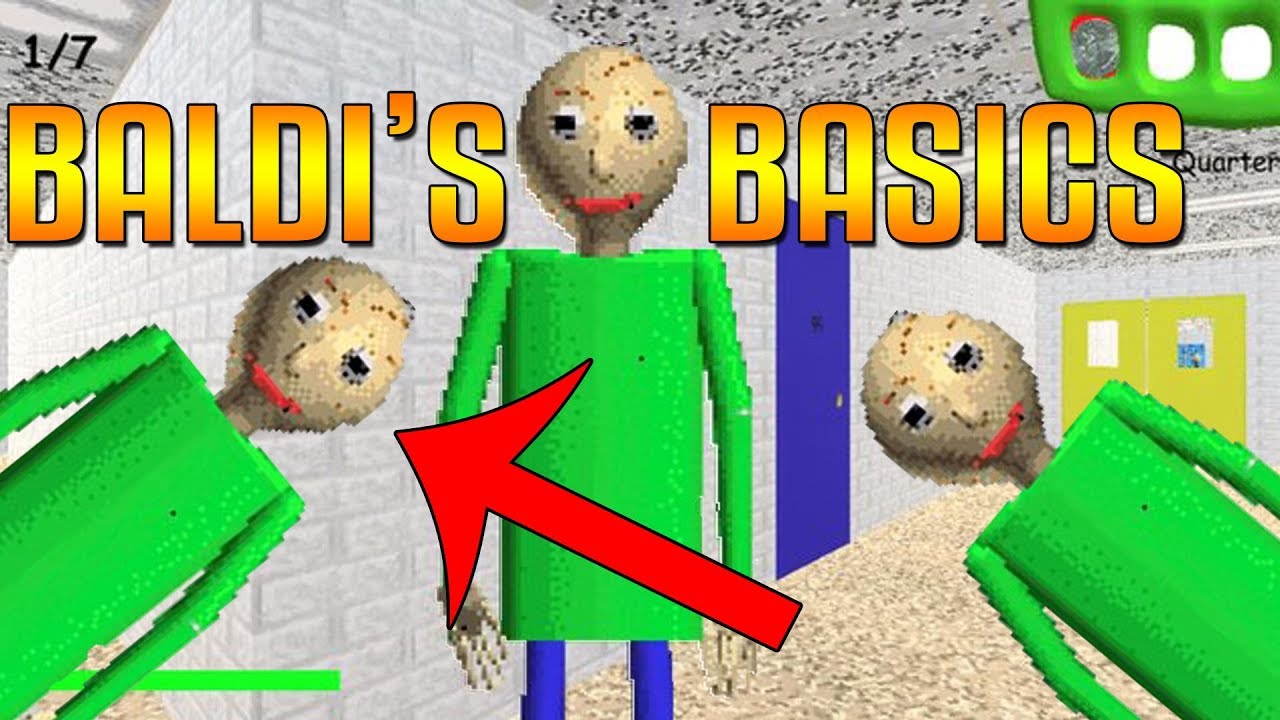 THIS GAME IS TOO HARD | Baldi's Basics | Funny Moments - YouTube