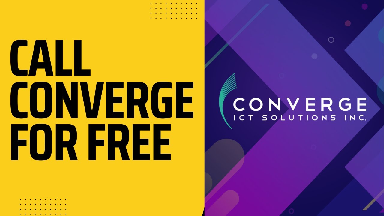 Call Converge For FREE!!! - YouTube