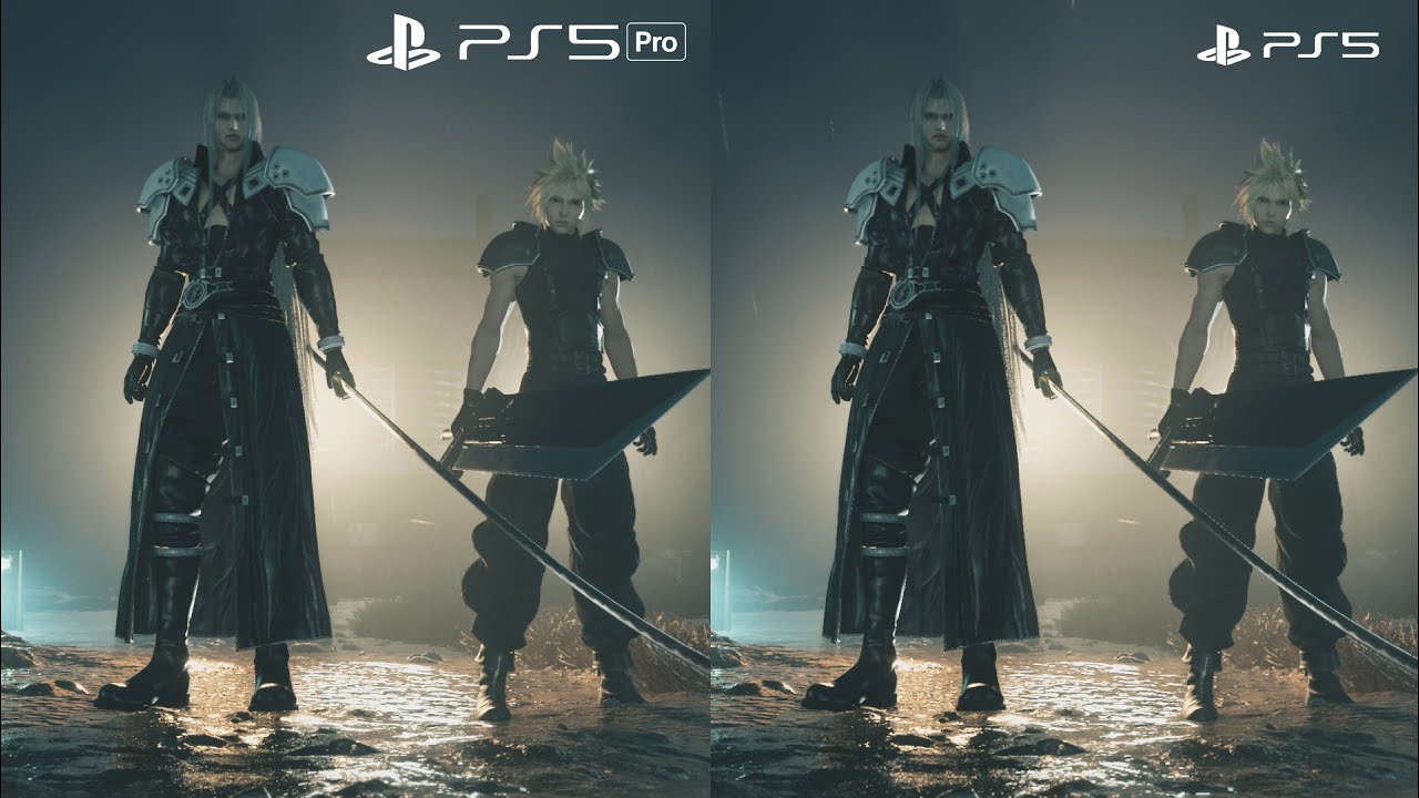 PS5 Pro vs PS5 Graphics Comparison: Final Fantasy VII Rebirth [4K60HD ...