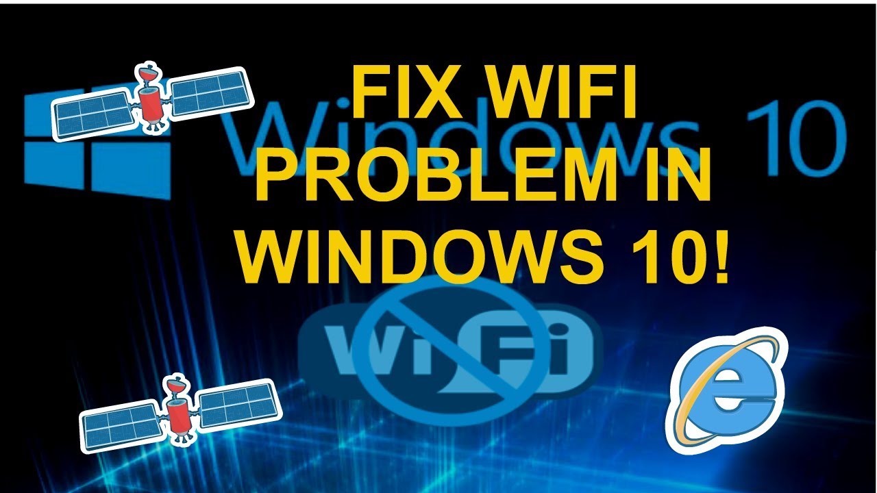 How To Fix WiFi Failed To Connect in windows 10 - YouTube