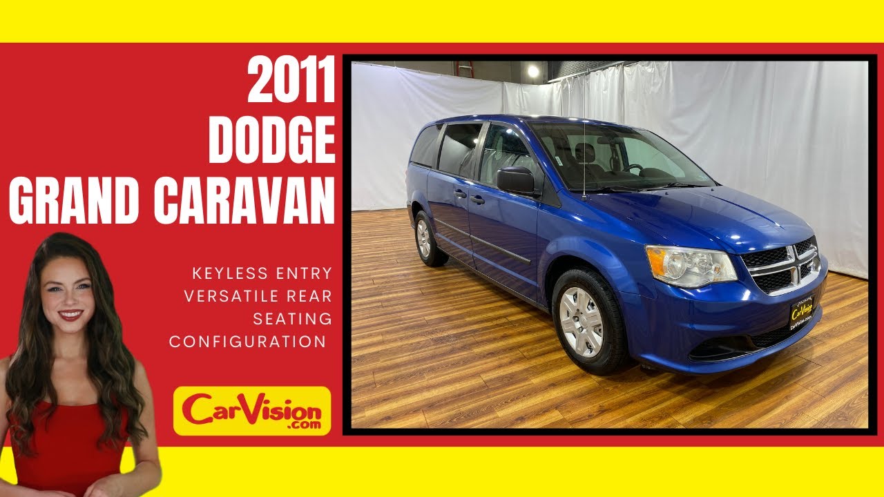 2011 Dodge Grand Caravan CV | CarVision Van - YouTube
