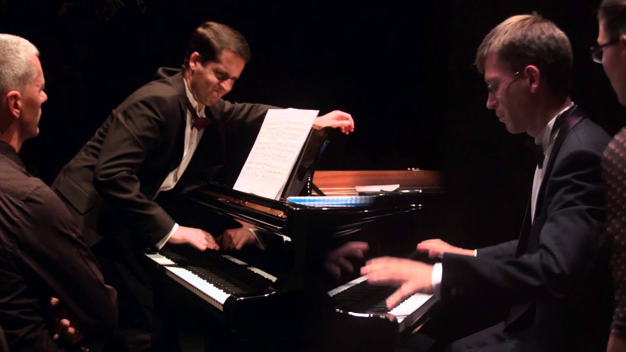 Stravinsky. The Rite of Spring (2 pianos) - excerpt - YouTube