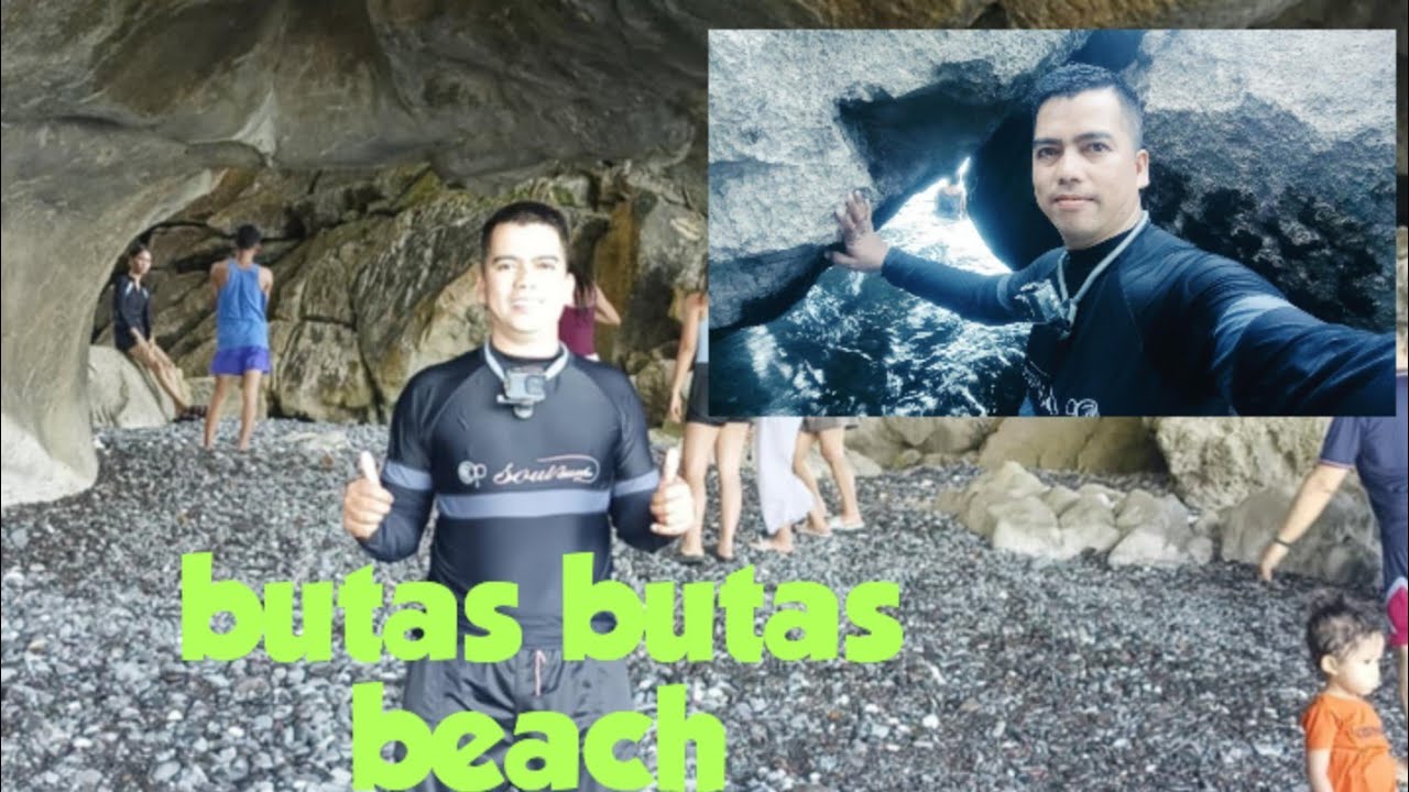 butas butas beach[mauban quezon] - YouTube