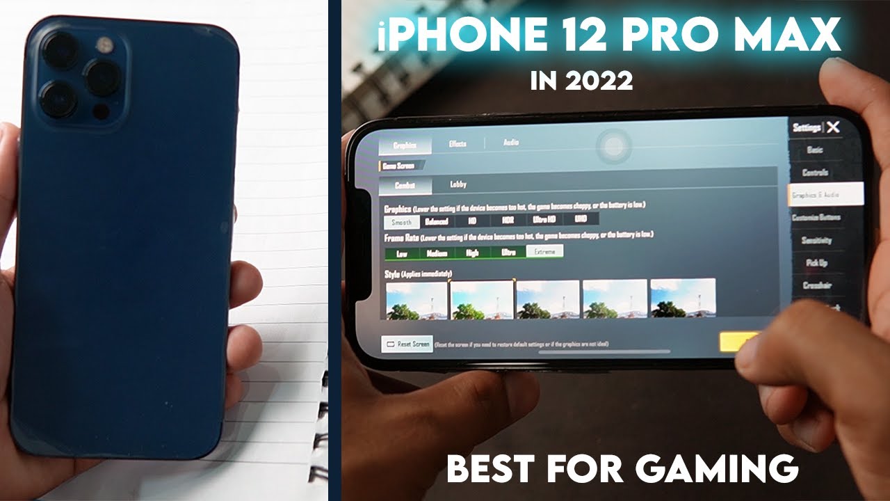 iPhone 12 Pro Max Pubg Test in 2022 - Best iPhone For Gaming - YouTube
