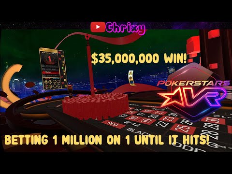 (Vegas Infinite by PokerStars) Betting 1 MILLION Chips On 1 Until It Hits! - YouTube