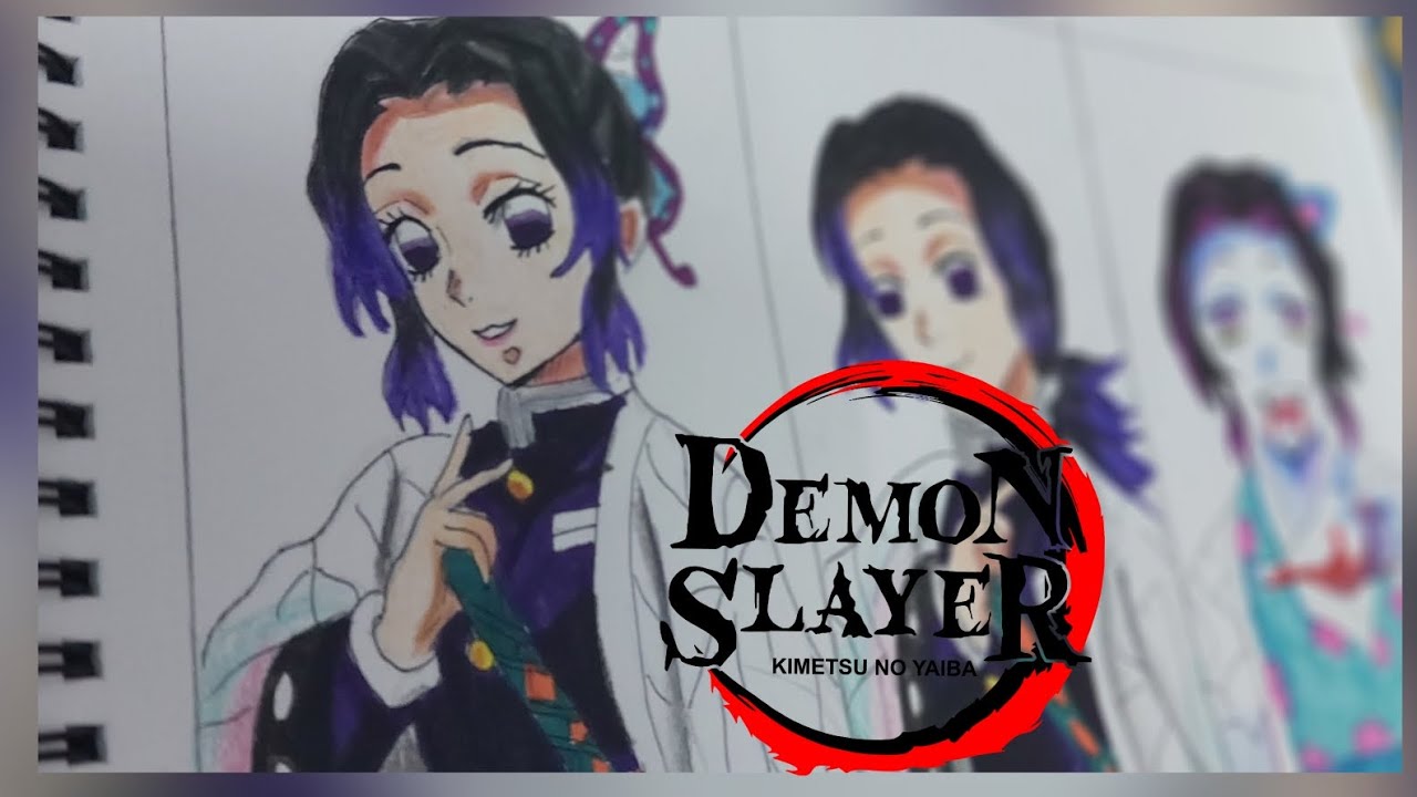 Drawing Shinobu Kocho in ORIGINAL | GENDER SWAP | ROLE SWAP - [Kimetsu ...
