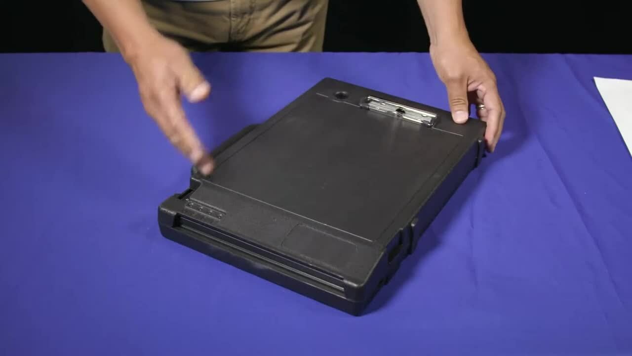 Fanfold Case for PocketJet 7 - YouTube