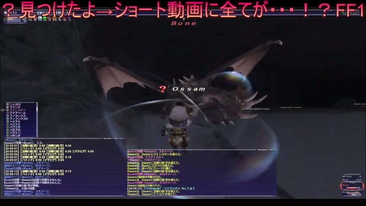 FF11 Lv75 赤魔導士 ソロ Bune 殴り編 - YouTube