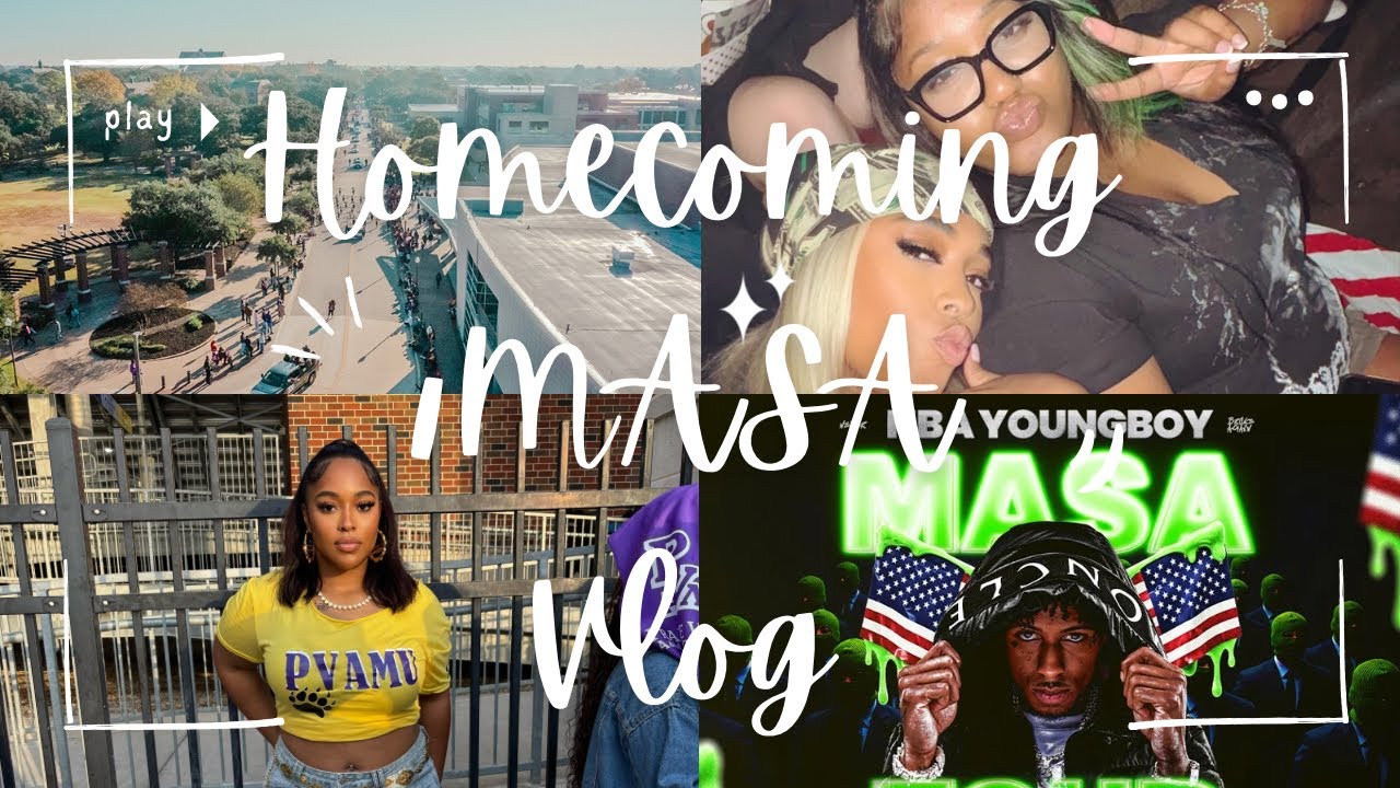 IM JUST A GIRL🎀 | GRWM PVAMU HOMECOMING | NBA YOUNGBOY MASA CONCERT ...