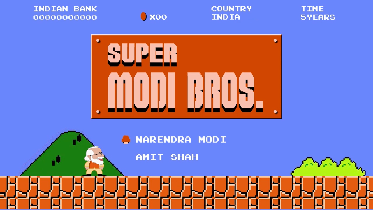 SUPER MODI MARIO BROS. - YouTube