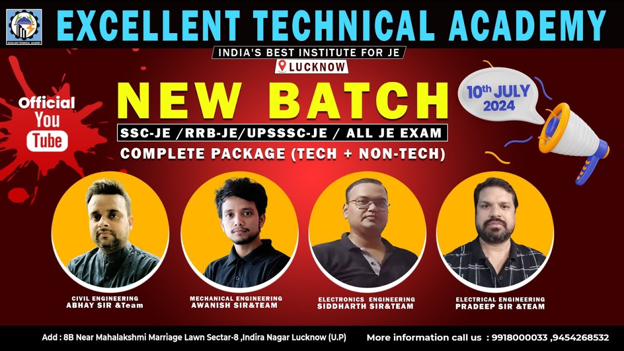 ANNOUNCEMENT OF OFFLINE BATCH 2024 - YouTube