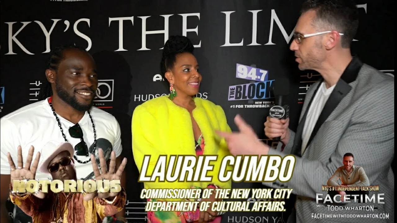 Todd interviews Laurie Cumbo @the Sky's The Limit event celebrating the ...