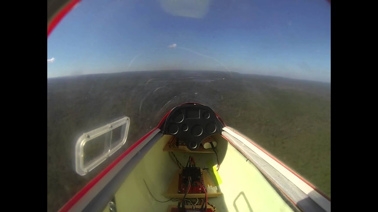 Fox Aerobatic Glider - Cockpit Go-Pro - YouTube