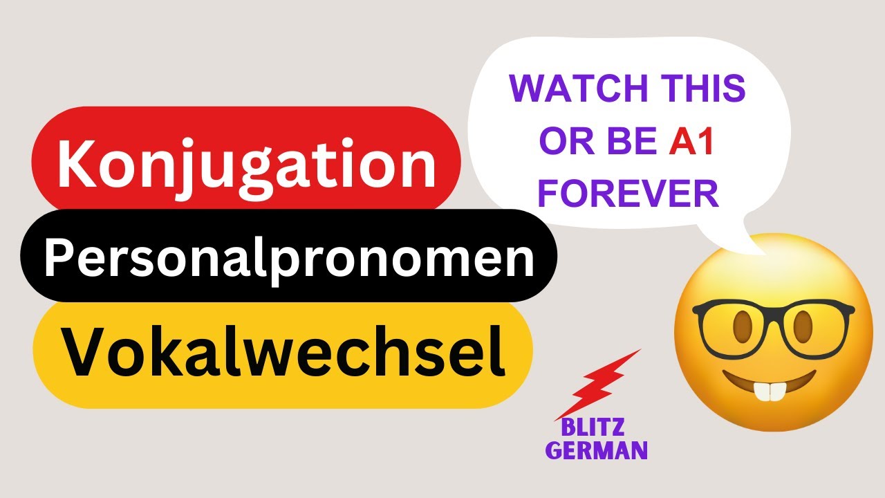 3 German Lessons in 1 Video + PRACTICE SHEET | German Personal Pronouns ...