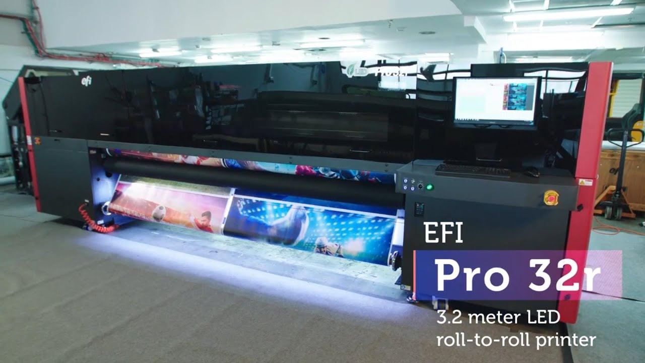 Elevate Your Printing Game with the EFI™ Pro 32r+ LED Printer! 🖨️ - YouTube