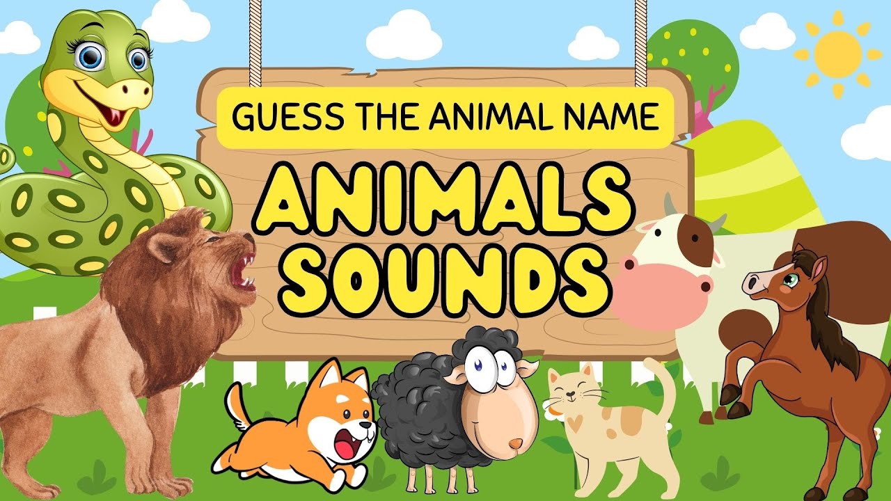 Animal Sounds Song A6TH11 | Animals Song for Kids | Voovly Tv - YouTube