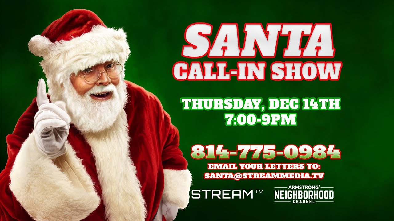Santa Call-in Show - Thursday, December 14, 2023 - YouTube