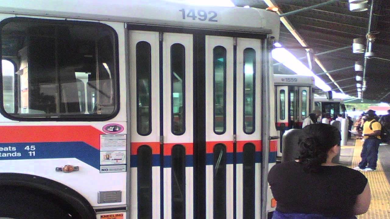 MTA Long Island Bus Orion V CNG 1492 on the N31 Sound Clip - YouTube