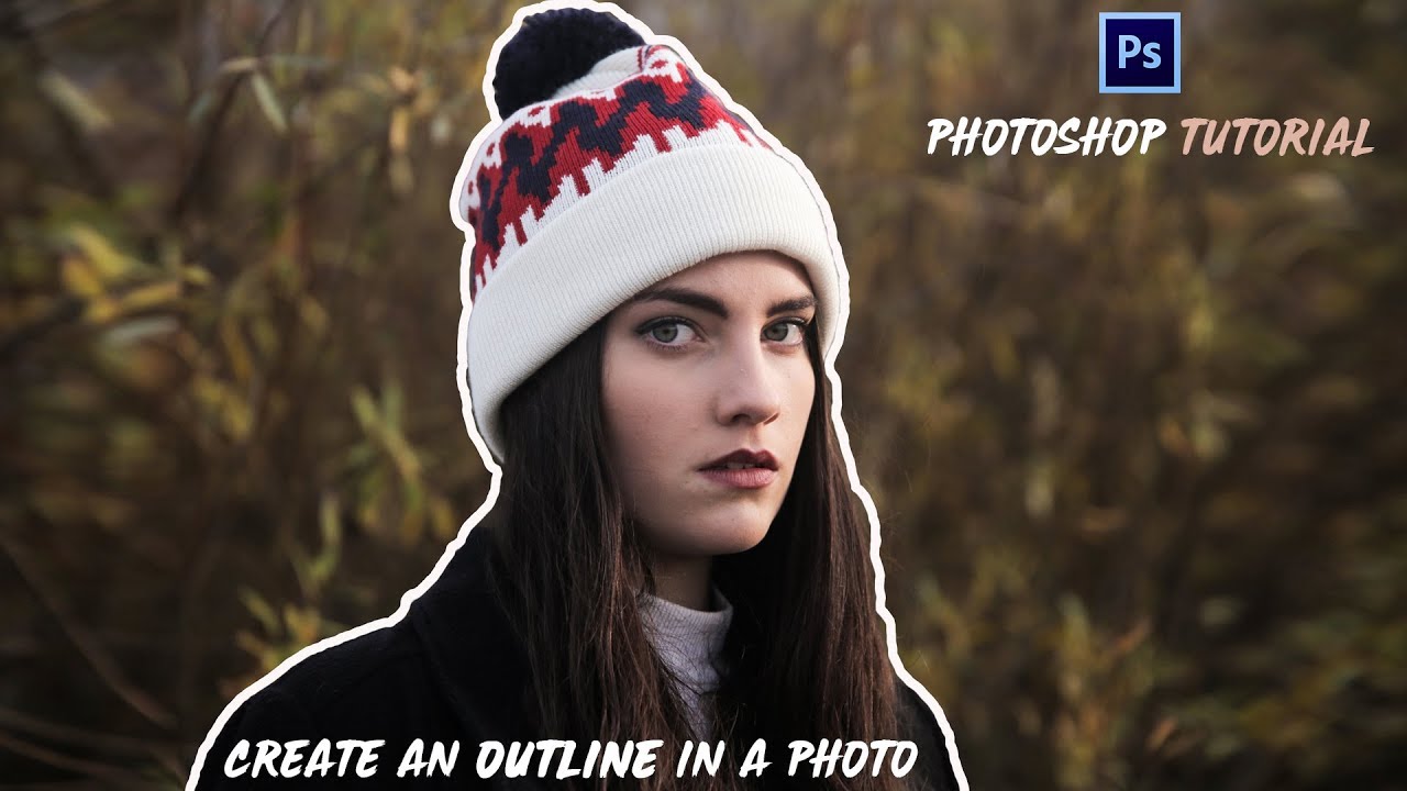 How To Create An Outline In Any Photo Photoshop Easy Tutorial For How To Create An Outline In Any Photo Photoshop Easy Tutorial For