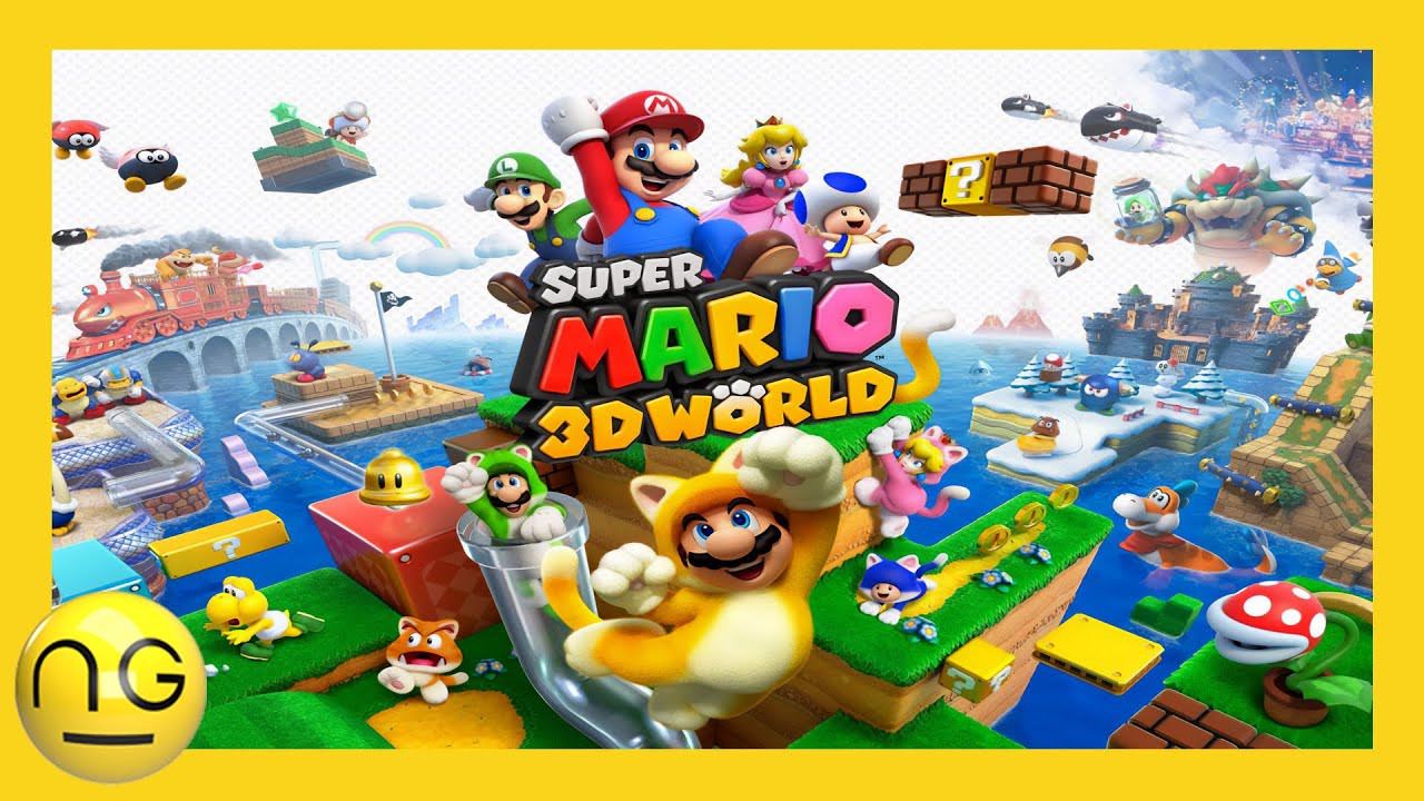 Super Mario 3D World #001 Playthrough | No Commentary - YouTube