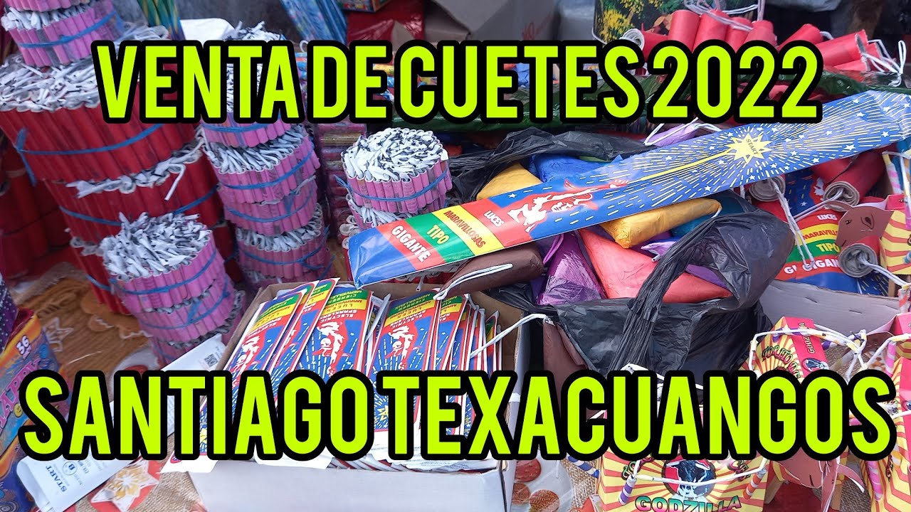 Asi fue la venta de cuetes en Santiago Texacuangos - Navidad 2022 - YouTube