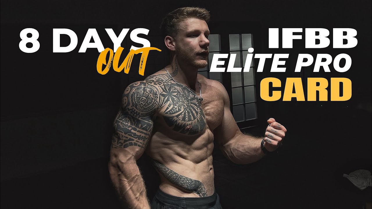 Su Atımı Başladı! 8 Days Out Ifbb Elite Pro Card! - YouTube