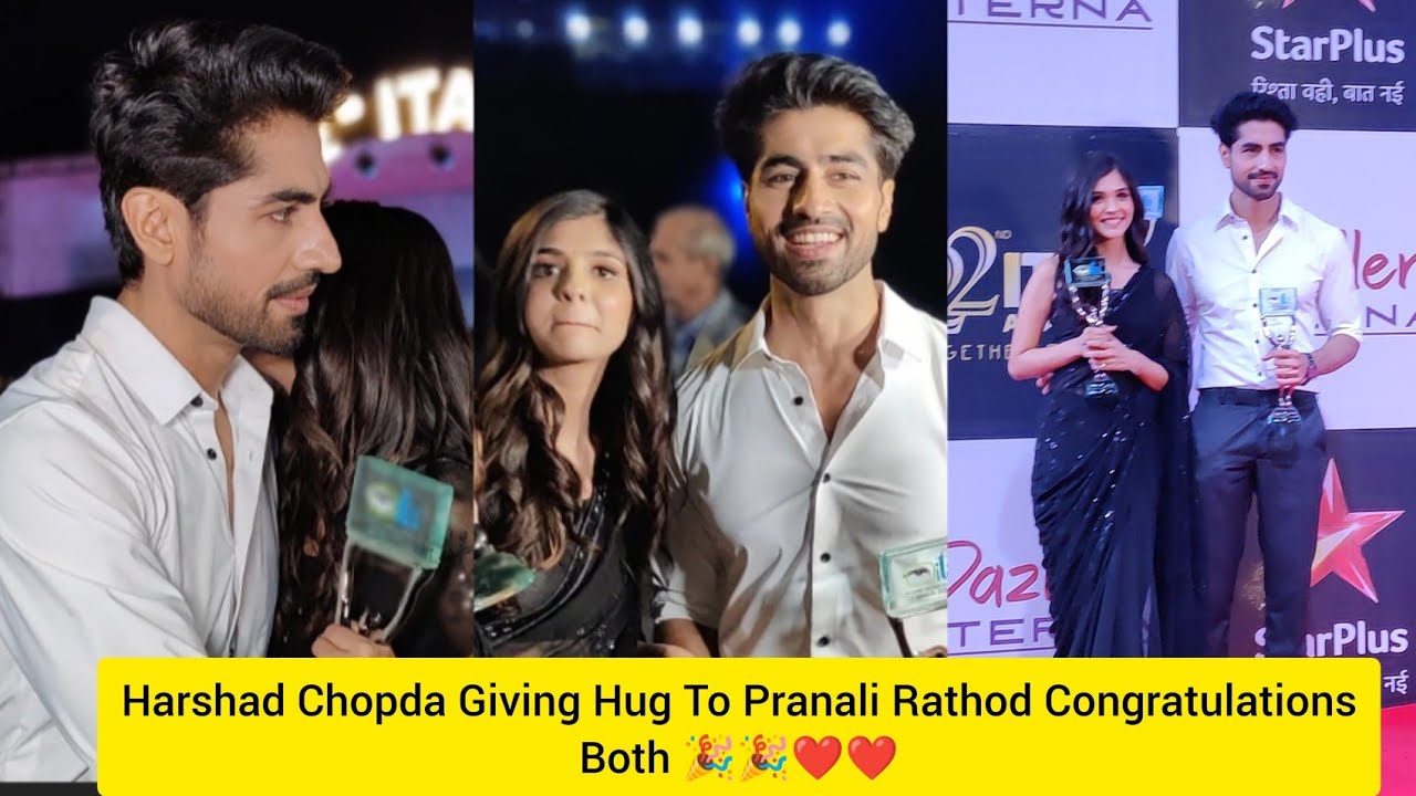 Look How Harshad Chopda Taking Care of Co Star Pranali Rathod 🥺 ️ the ...
