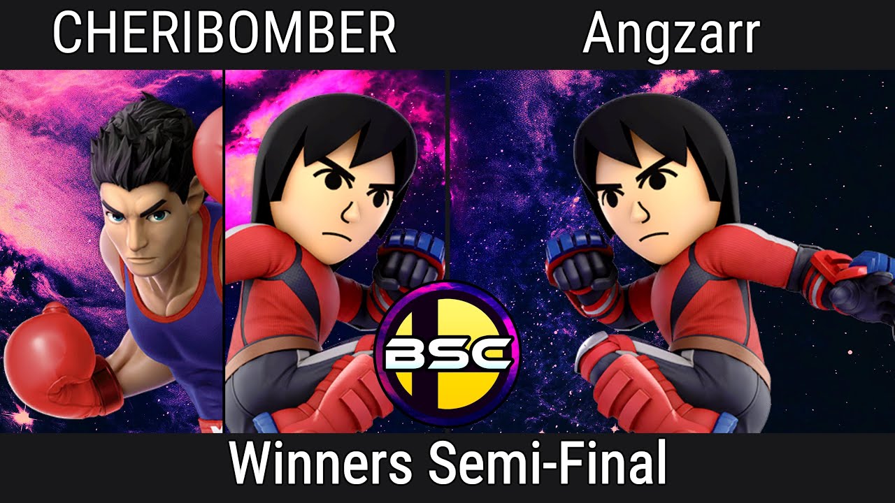 CHERIBOMBER (Mii Brawler, Little Mac) VS Angzarr (Mii Brawler) | A.R ...