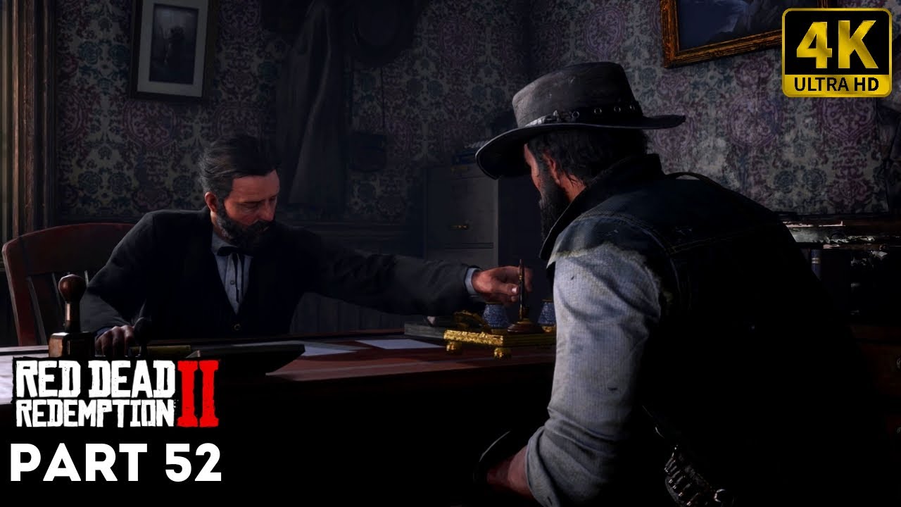 [4K] Red Dead Redemption 2 Gameplay Walkthrough Part 52 | ReShade ULTRA ...