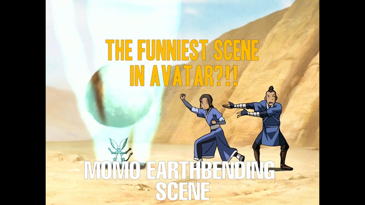 The Funniest Scene In Avatar: The Last Airbender | MOMO Earthbending ...
