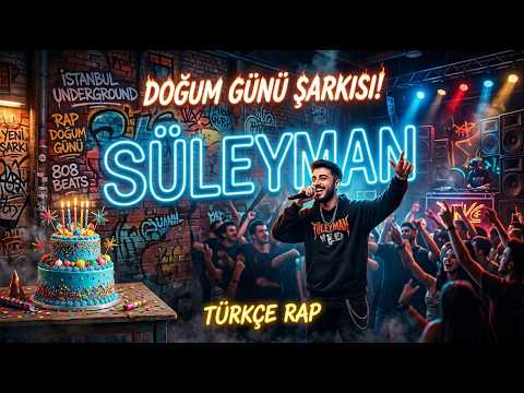 Süleyman'a Özel Rap Doğum Günü Şarkısı | İyi Ki Doğdun Süleyman!