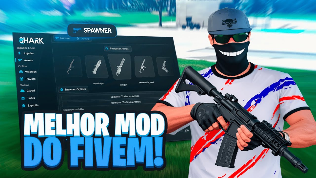 MOD MENU SHARK V5 🦈 - MOSTREI TUDO DO MELHOR MOD MENU DO MOMENTO - PRA ...