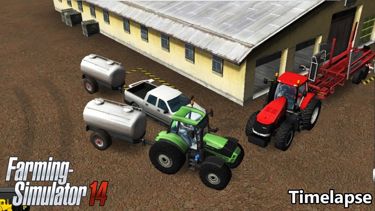Fs14 Farming Simulator 14 - Timelapse #140 - YouTube