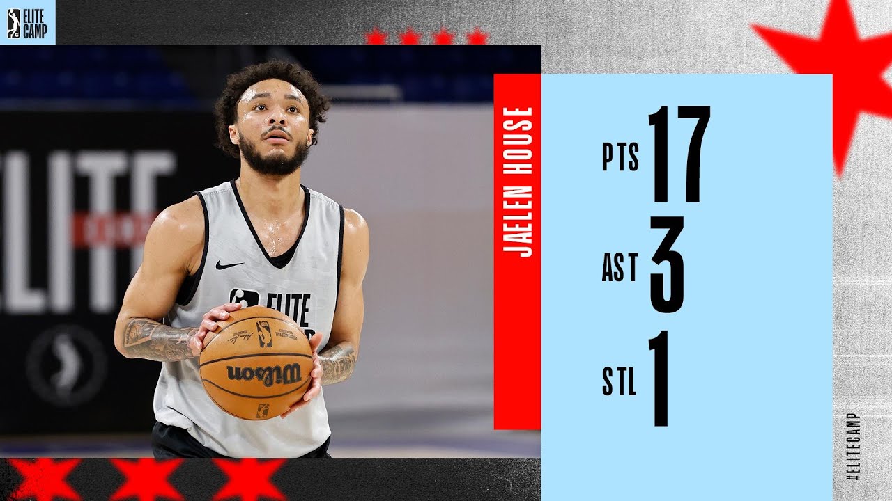 Jaelen House (17 PTS) Shows Out Once Again At #GLeagueEliteCamp - YouTube